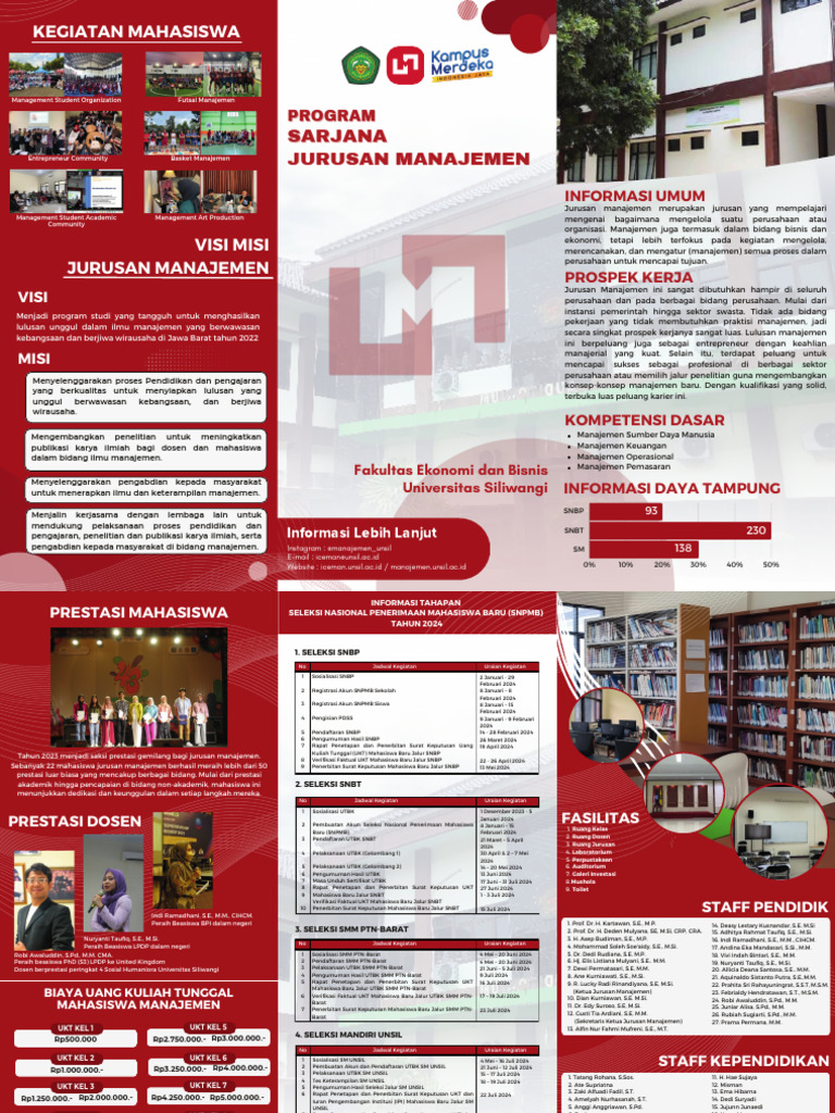 13 Leaflet Manajemen - Cetak | PDF