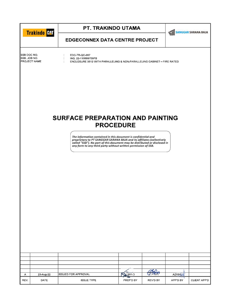 Painting Procedure | PDF