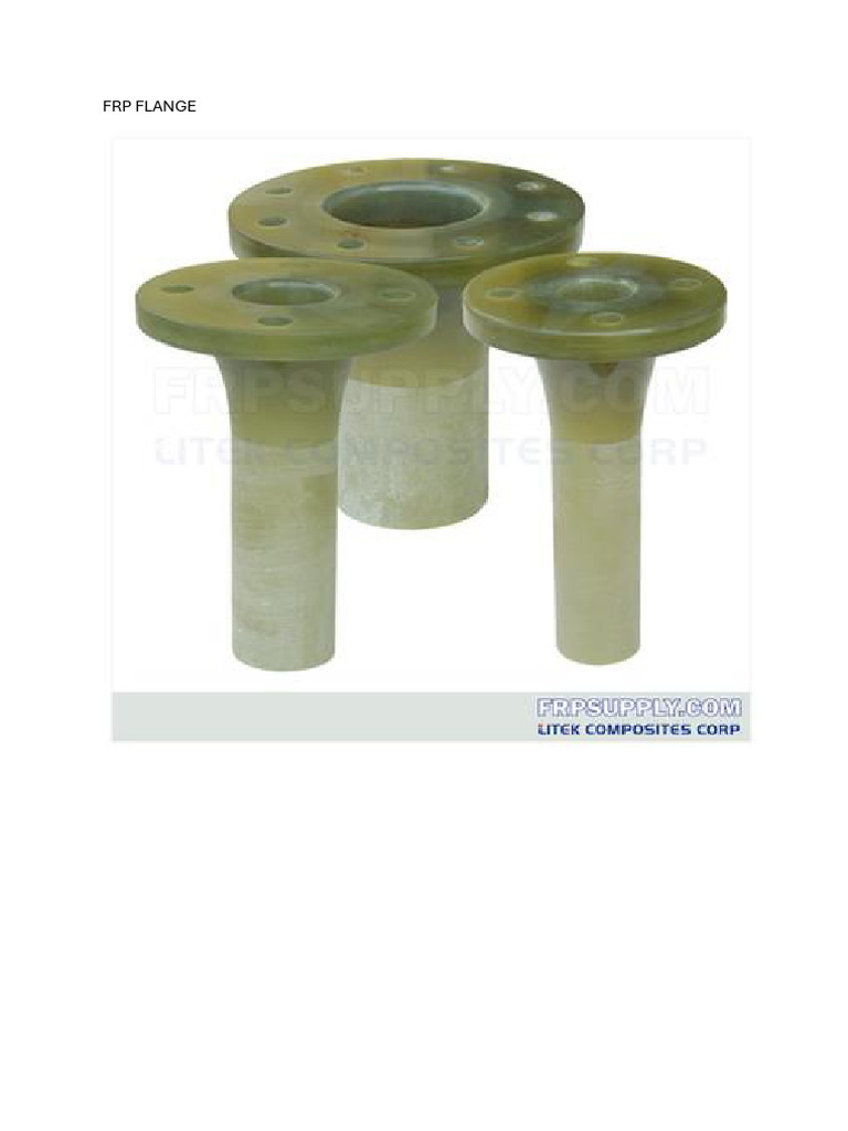 FRP Flange | PDF