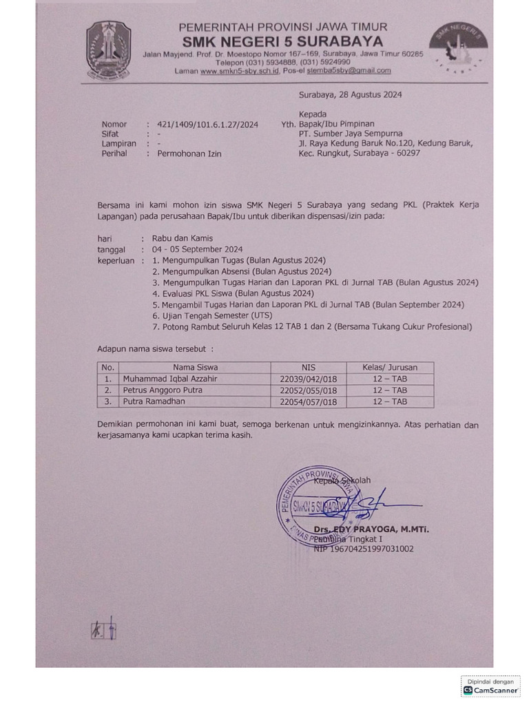 PT. Sumber Jaya Sempurna - 1 | PDF