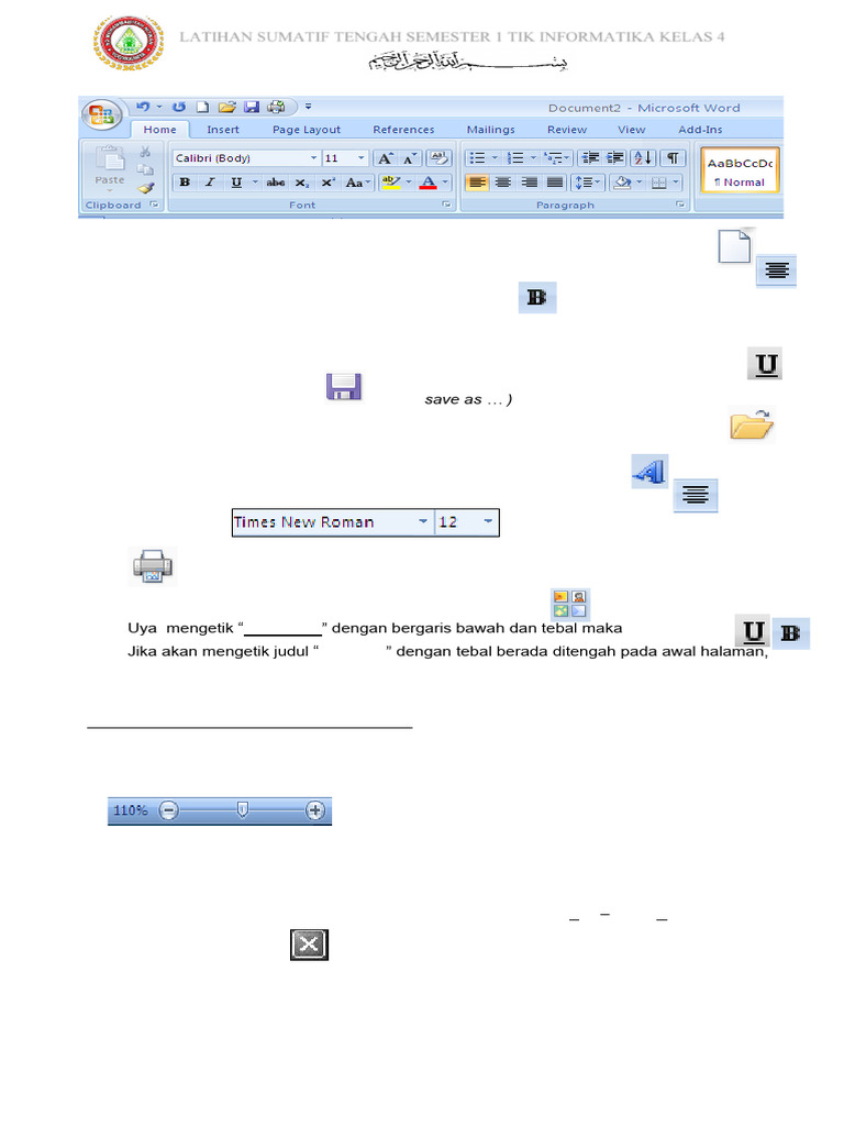 Lat STS TIK Informatika 4-Kunci | PDF