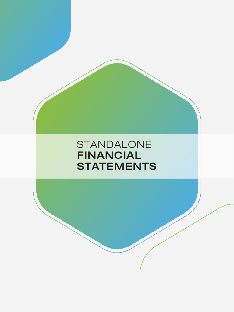 Standalone Financials 2020 21 | PDF