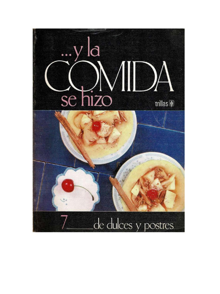 7-Y La Comida Se Hizo de Dulces y Postres | PDF