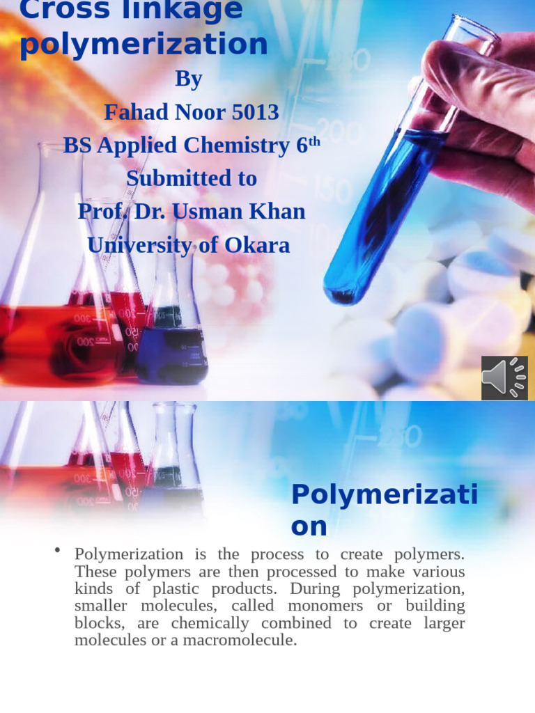 Cross Linkage Polymerization 6th | PDF