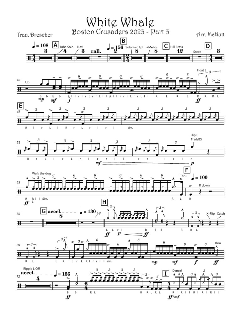 Boston Crusaders 2023 - Part 3 | PDF | Brass Instruments