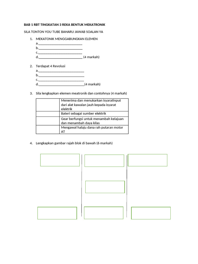 PDPR Bab 1 RBT | PDF