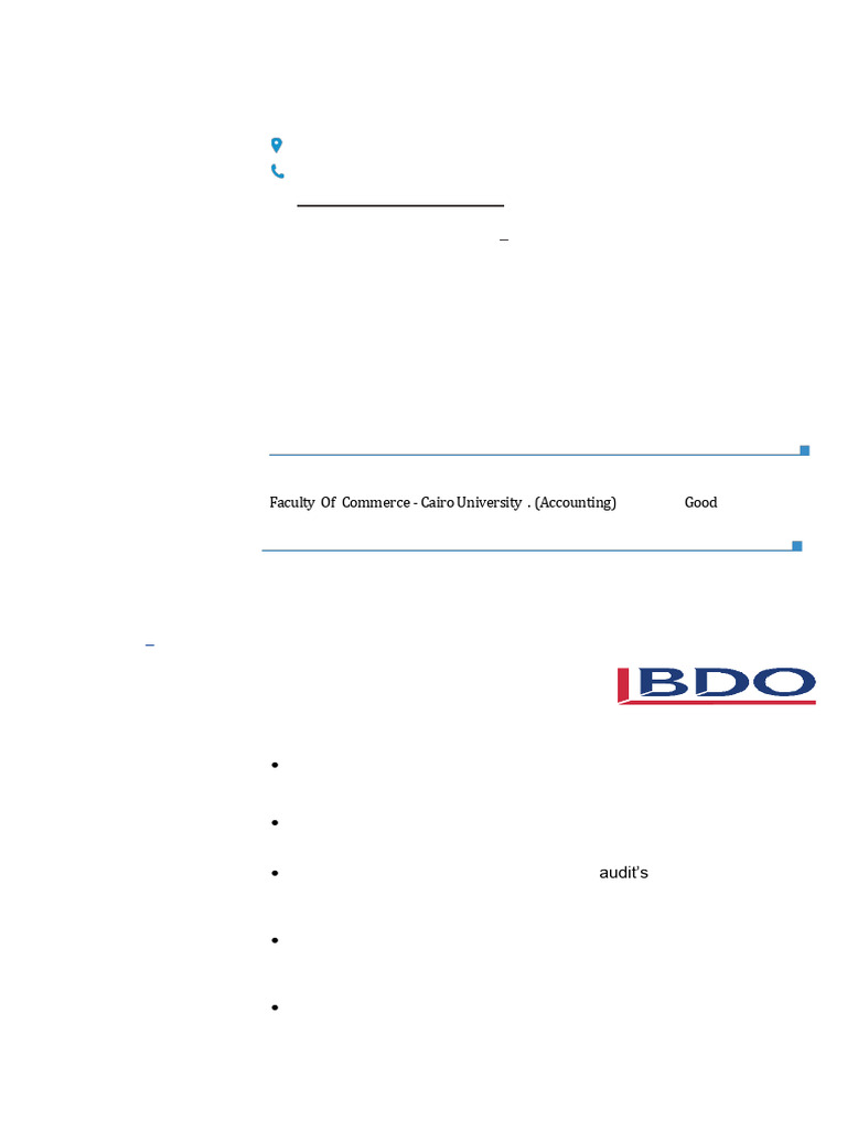 CV - Reference Eslam | PDF