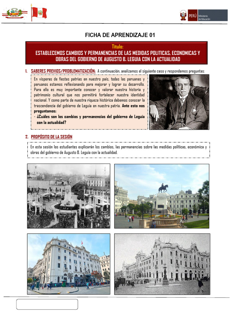 Ficha 1 de Aprendizaje CCSS 5° Grado | PDF