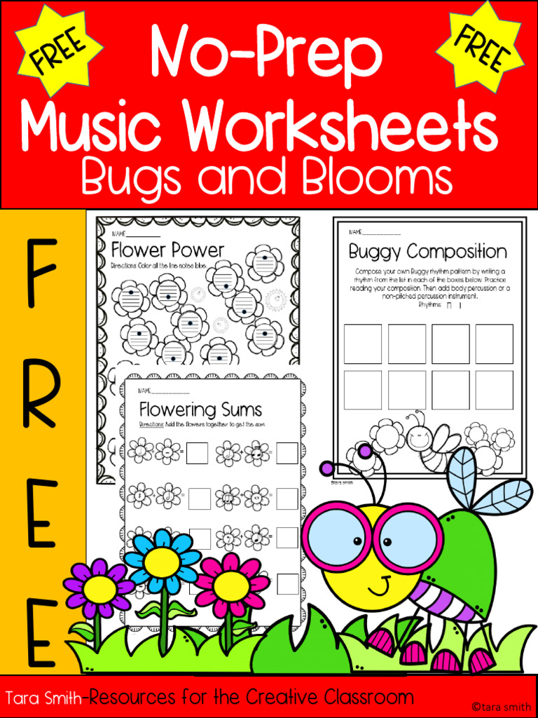 NoPrepMusicWorksheets 1 | PDF