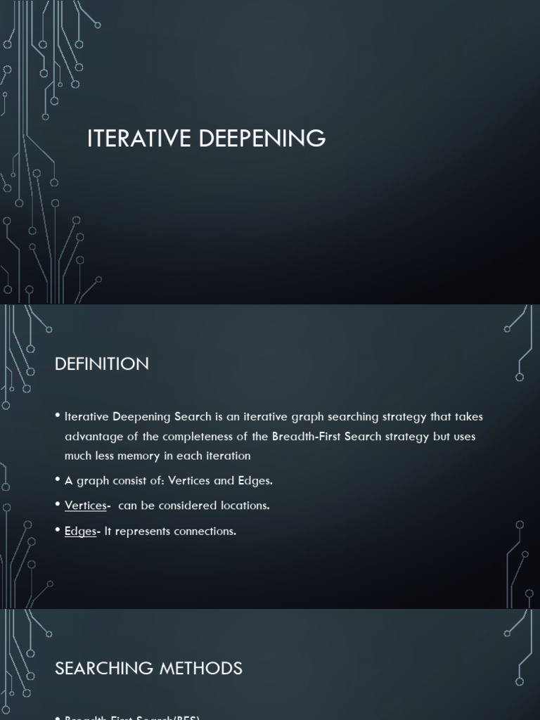 Iterative Deepening | PDF