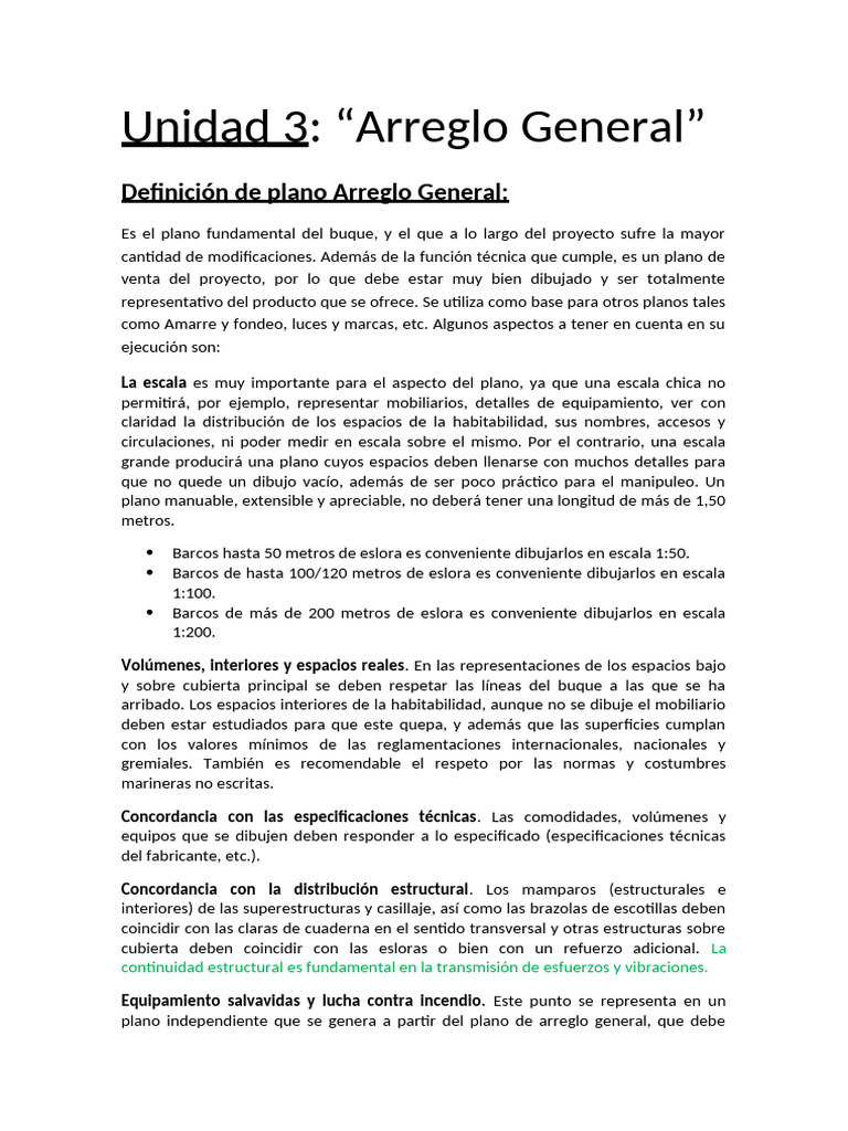 Teoria Arreglo General | PDF