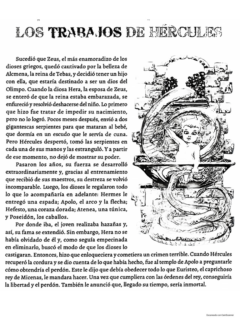 12 Trabajos de Hércules | PDF