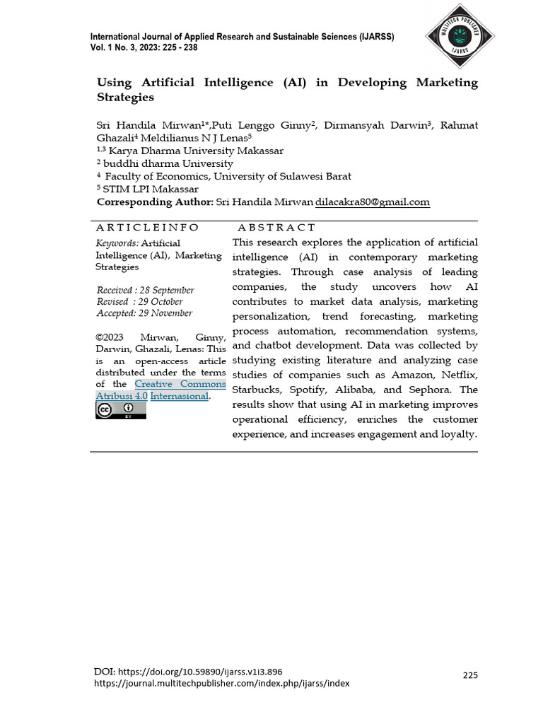 Article SRI HANDILA | PDF