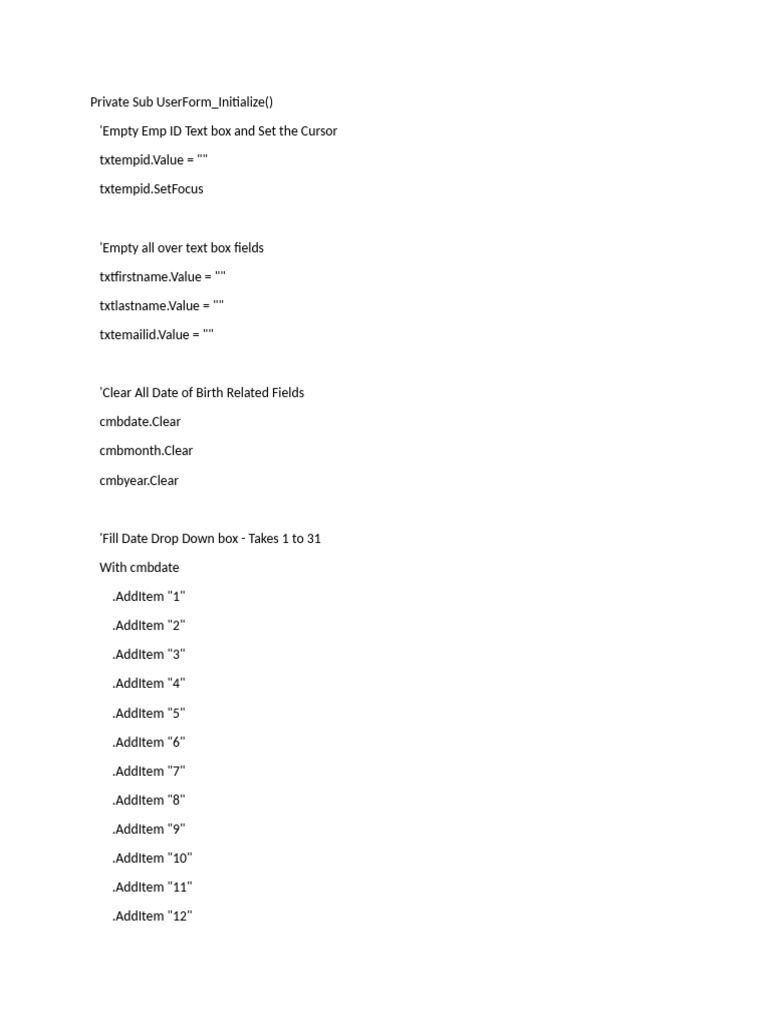 Private Sub UserForm | PDF