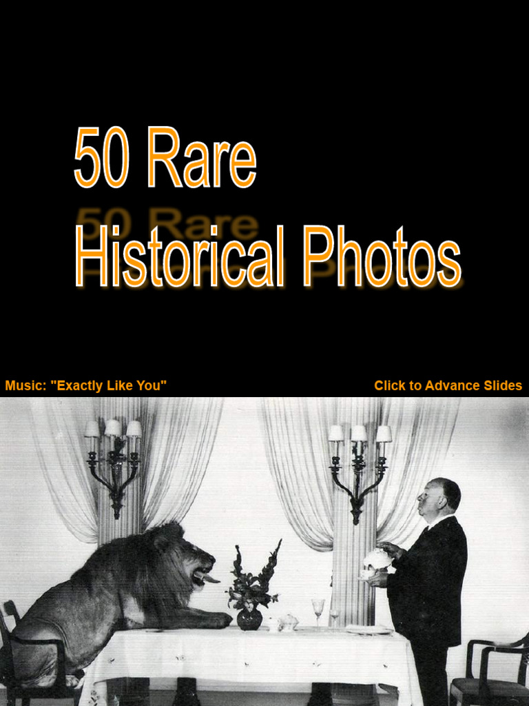 Rare Historical Photos | PDF