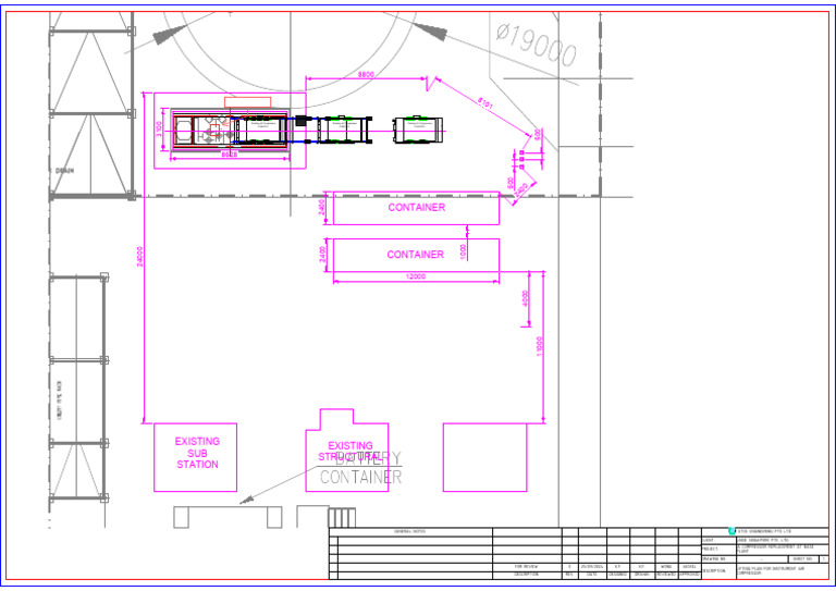 Lifting Plan-Crane Plot Plan (No Crane) - RT | PDF