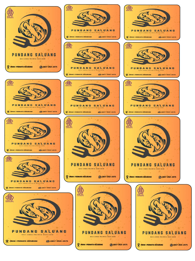 Print Stiker | PDF