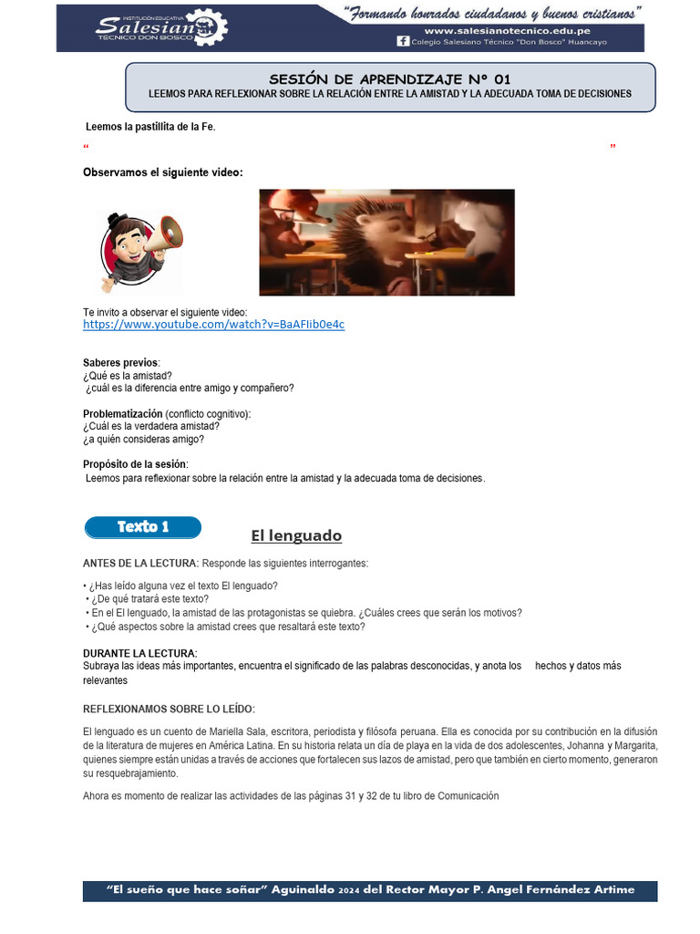 Sesion1 Hoja Informativa3 U6 | PDF