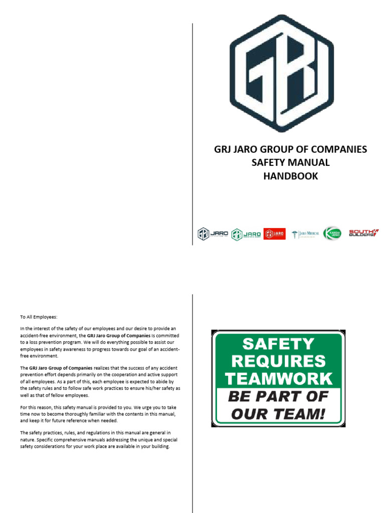 Safety Manual | PDF