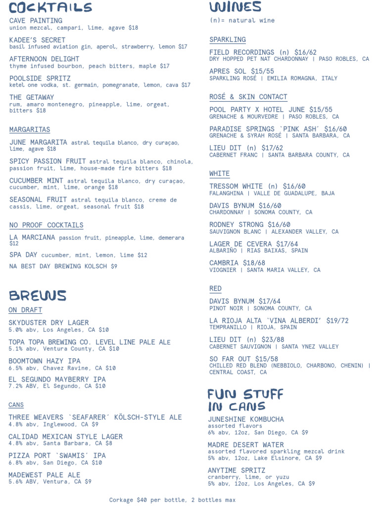 CSC Drinks Updated-8.16 | PDF