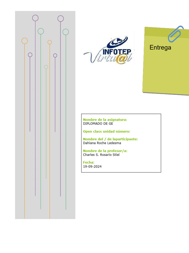 FORMATO DE ENTREGA MODULO 5 - ACTUALIZADO Diplomado Gestion H | PDF
