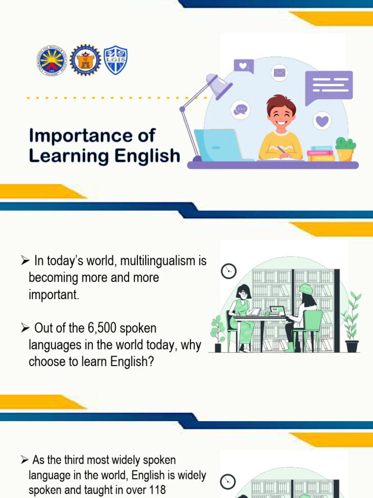 1 Importance of Learning English | PDF