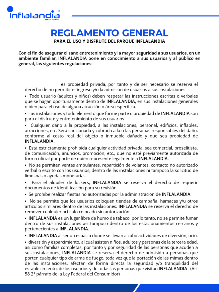 Reglamento General | PDF