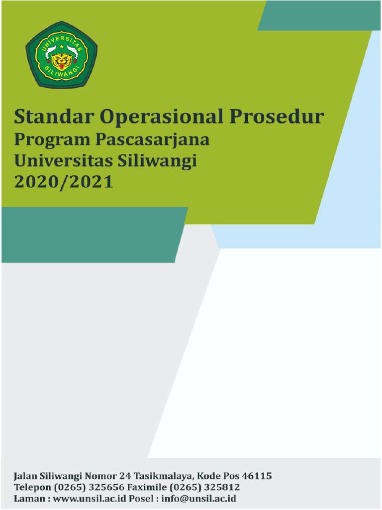 Cover SOP Akademik | PDF