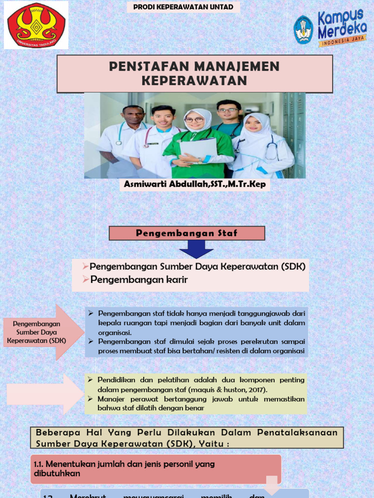 Penstafan Manajemen Keperawatan | PDF