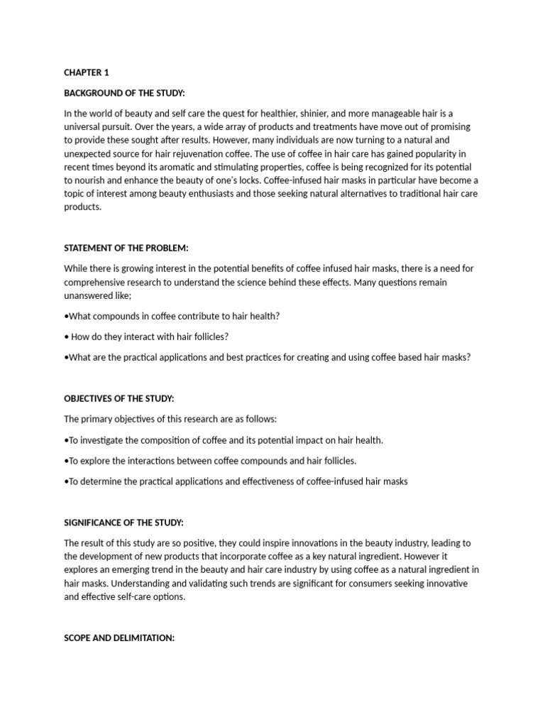 Chapter 1 Research | PDF