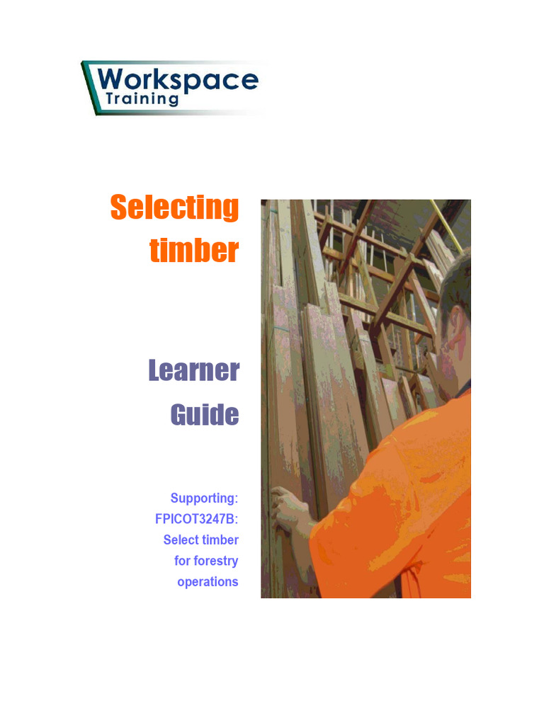 Selecting Timber Learner Guide | PDF