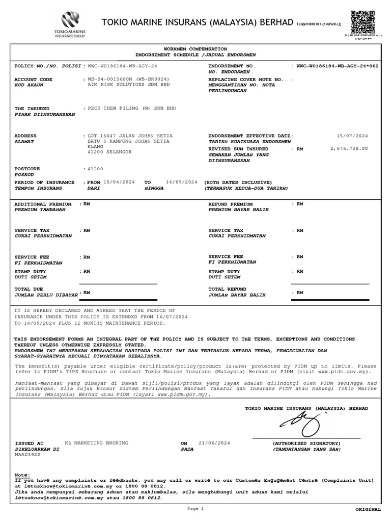 Workmen Compensation Foundation | PDF