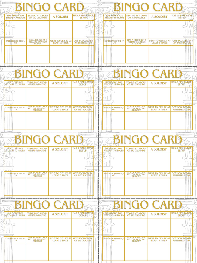 Bingo Cards | PDF