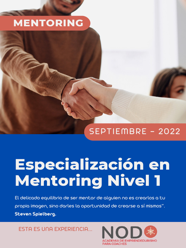 Nodo Brochure Mentoring n1 Sept | PDF