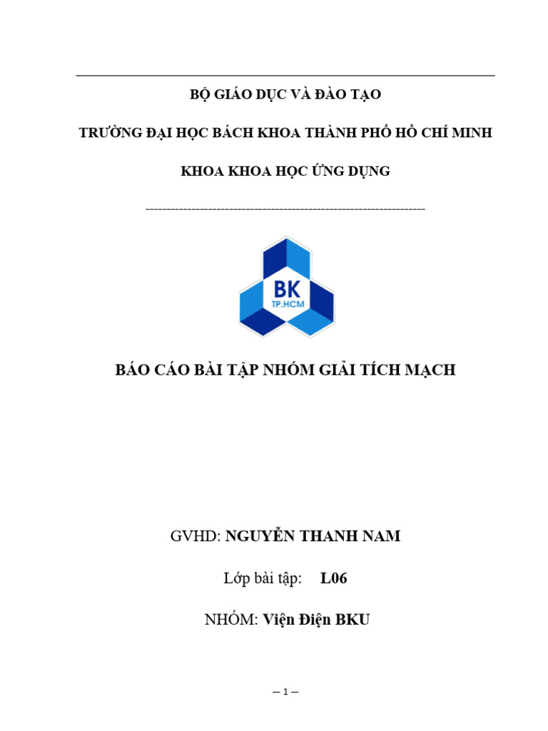 HW05 - Viện điện BKU | PDF