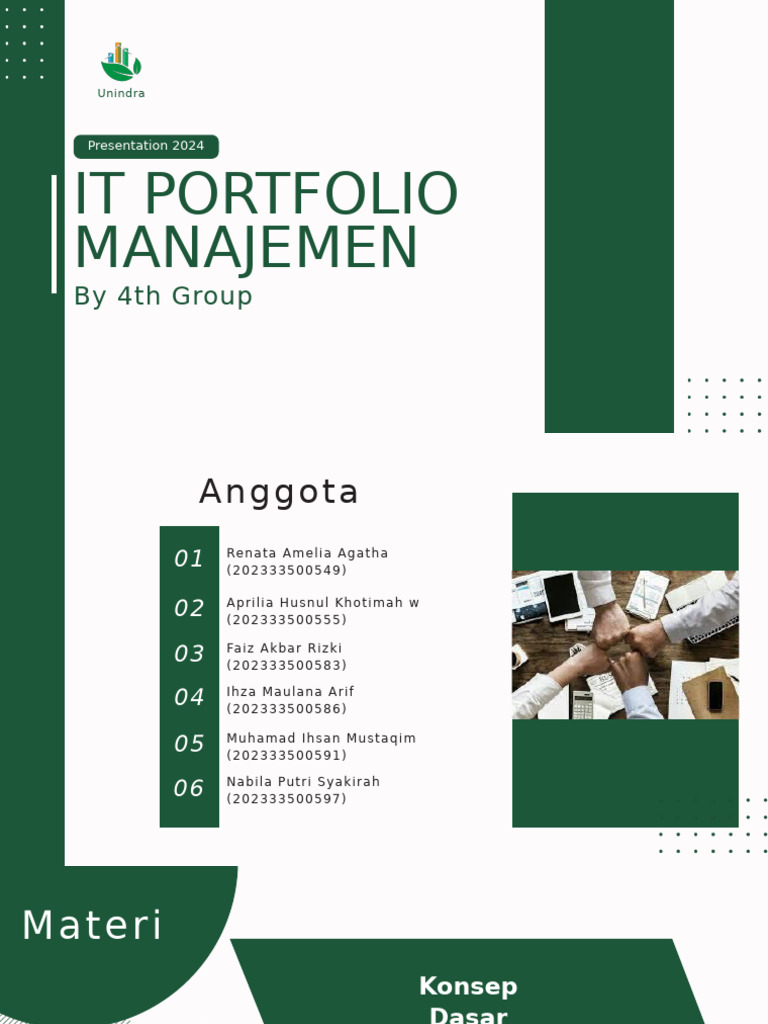 Green Minimalist Professional Business Proposal Presentation | PDF