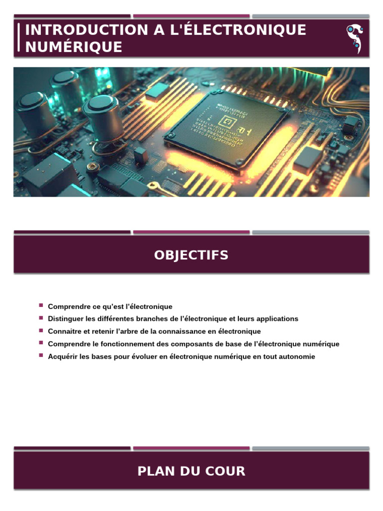 Cour Électronique Numérique | PDF