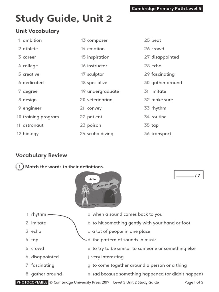 Study Guide, Unit | PDF