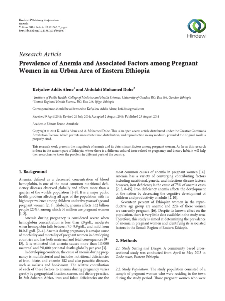 Jurnal Anemia 2 | PDF