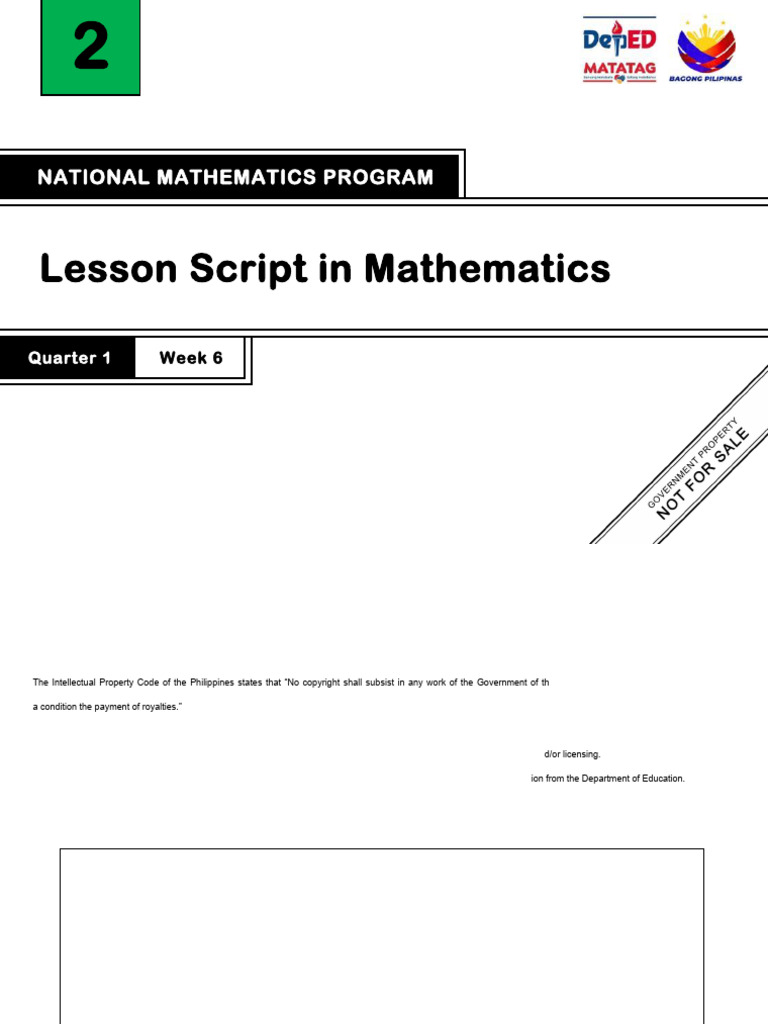 CO-2024-LS-Grade 2-NMP - Q1 - Week6 - Day4 | PDF