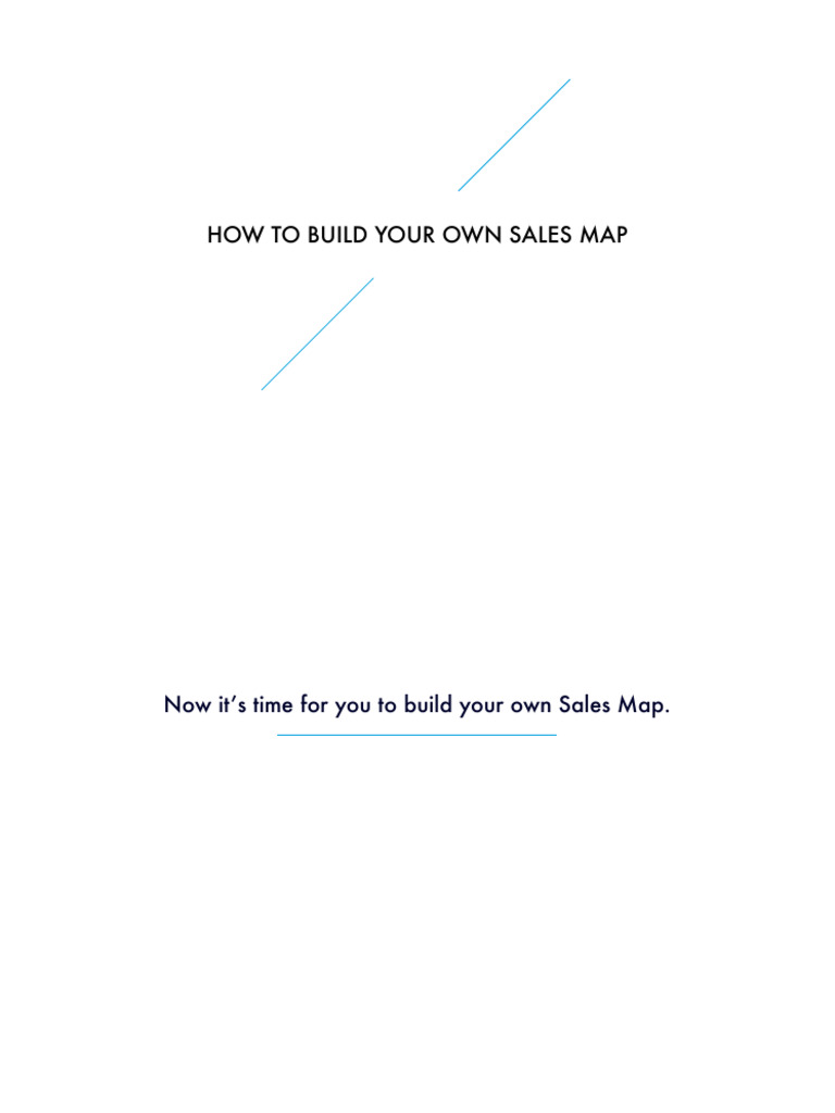 Section 4 Build Your Own Sales Map | PDF
