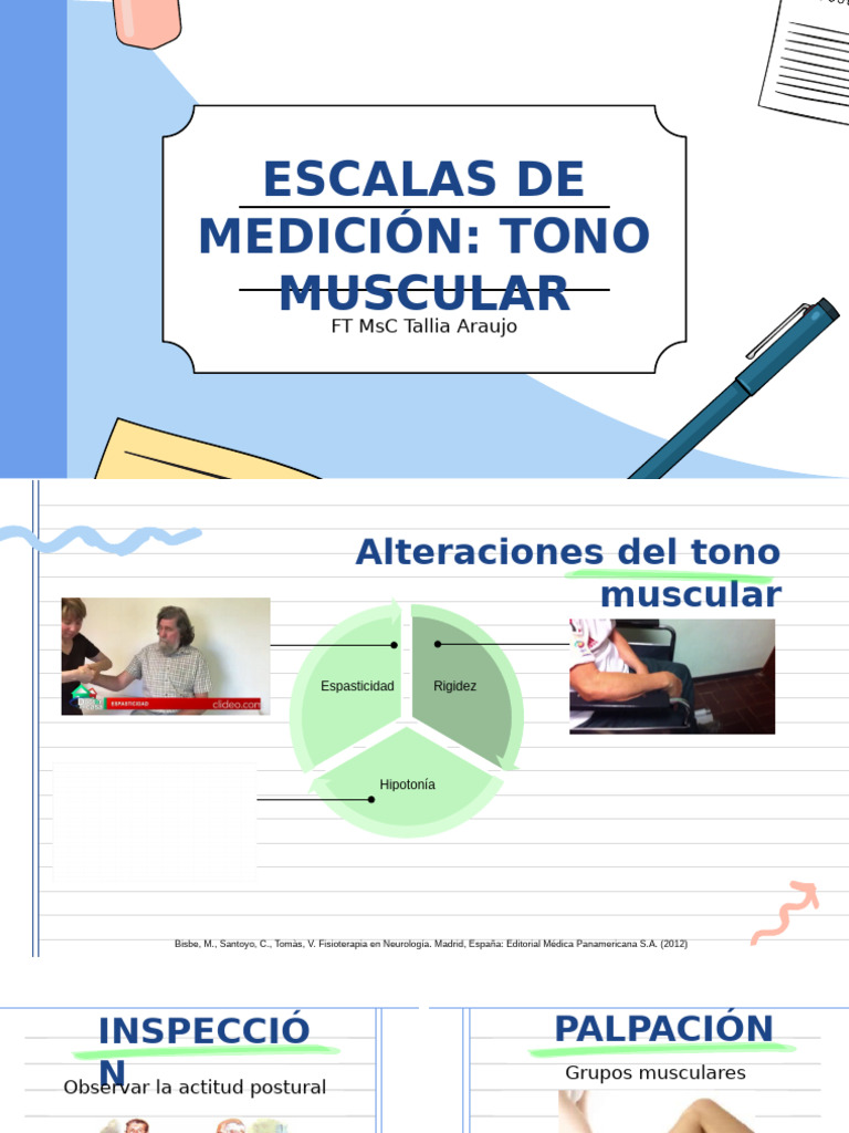 Escalas Evaluación Del Tono Muscular | PDF