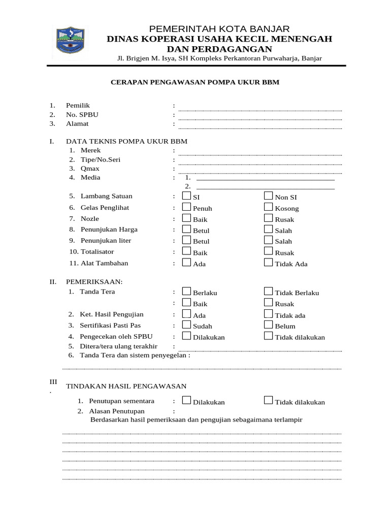 Cerapan Pu BBM | PDF