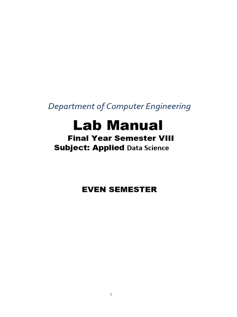 ADS Lab Manual | PDF