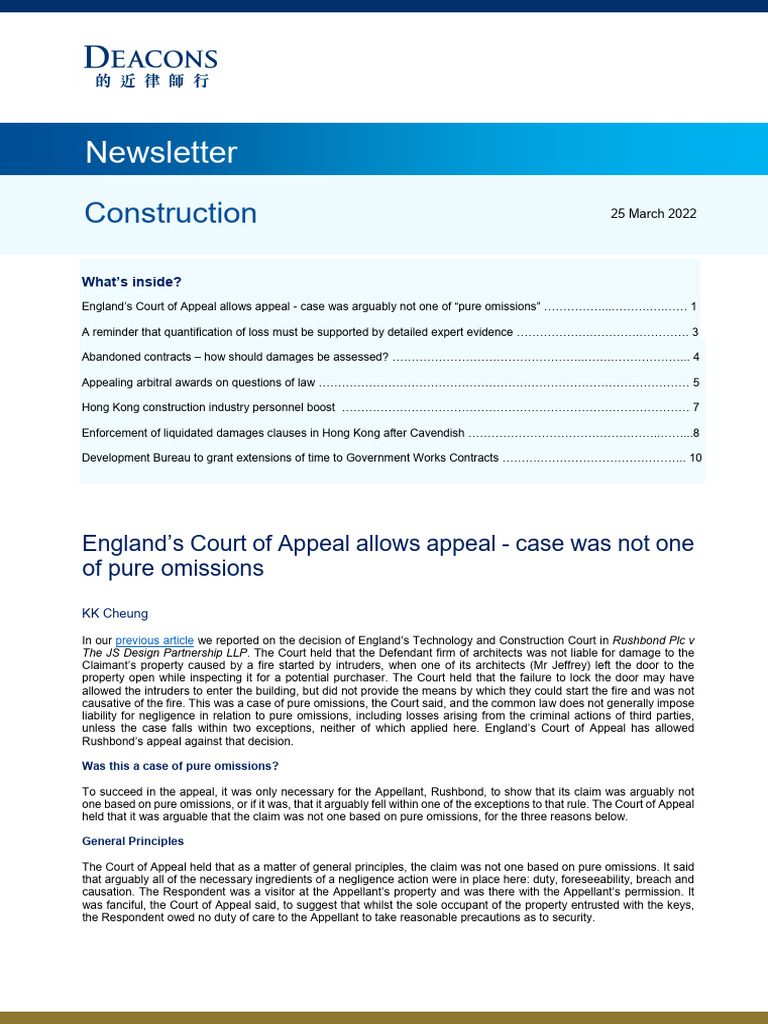 Construction-Newsletter1 | PDF