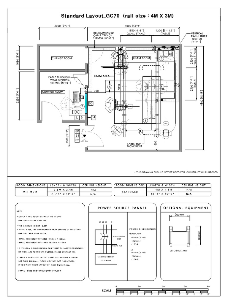 Standard & Minimum Layout - GC70 - 19.04.05 | PDF