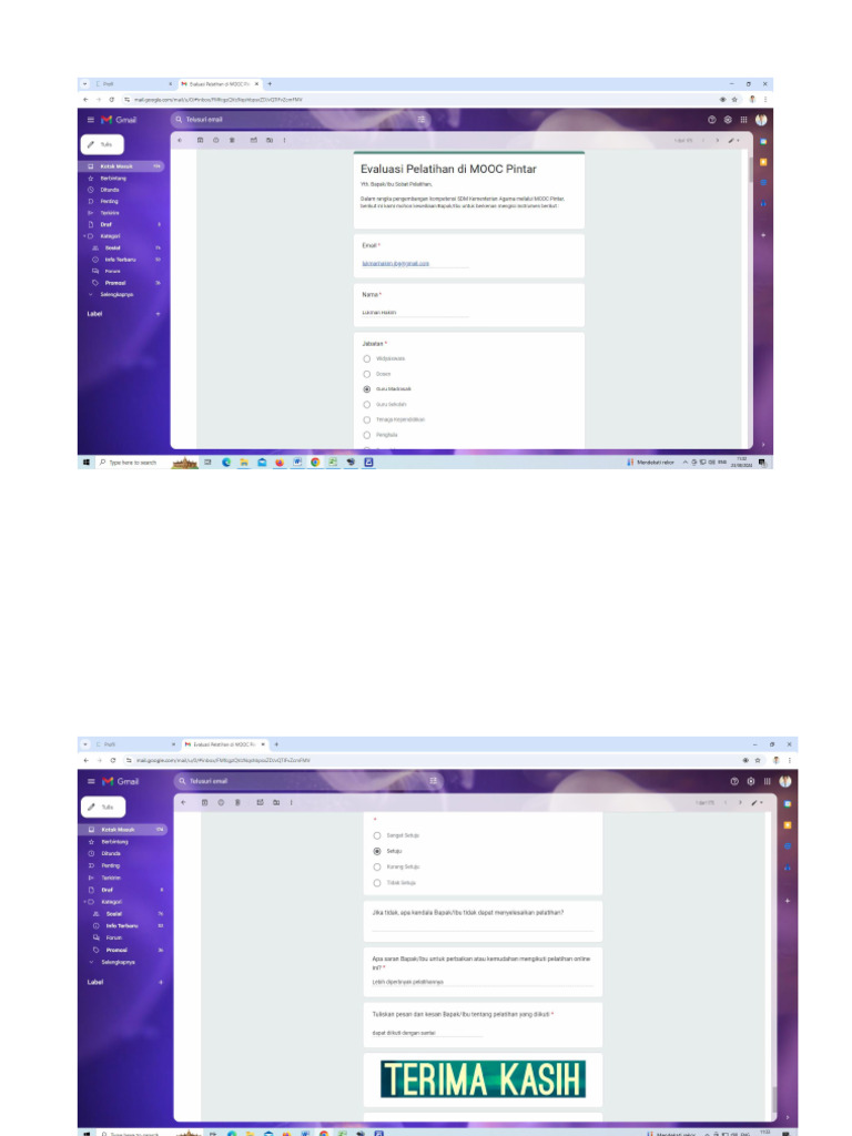Eval MOC Pintar | PDF