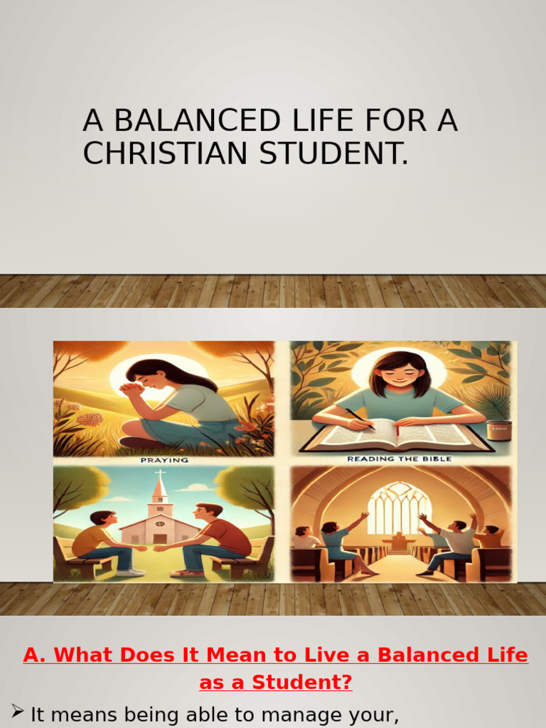 Balanced Christian Living | PDF