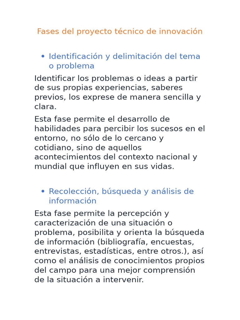 Proyecto Técnico | PDF