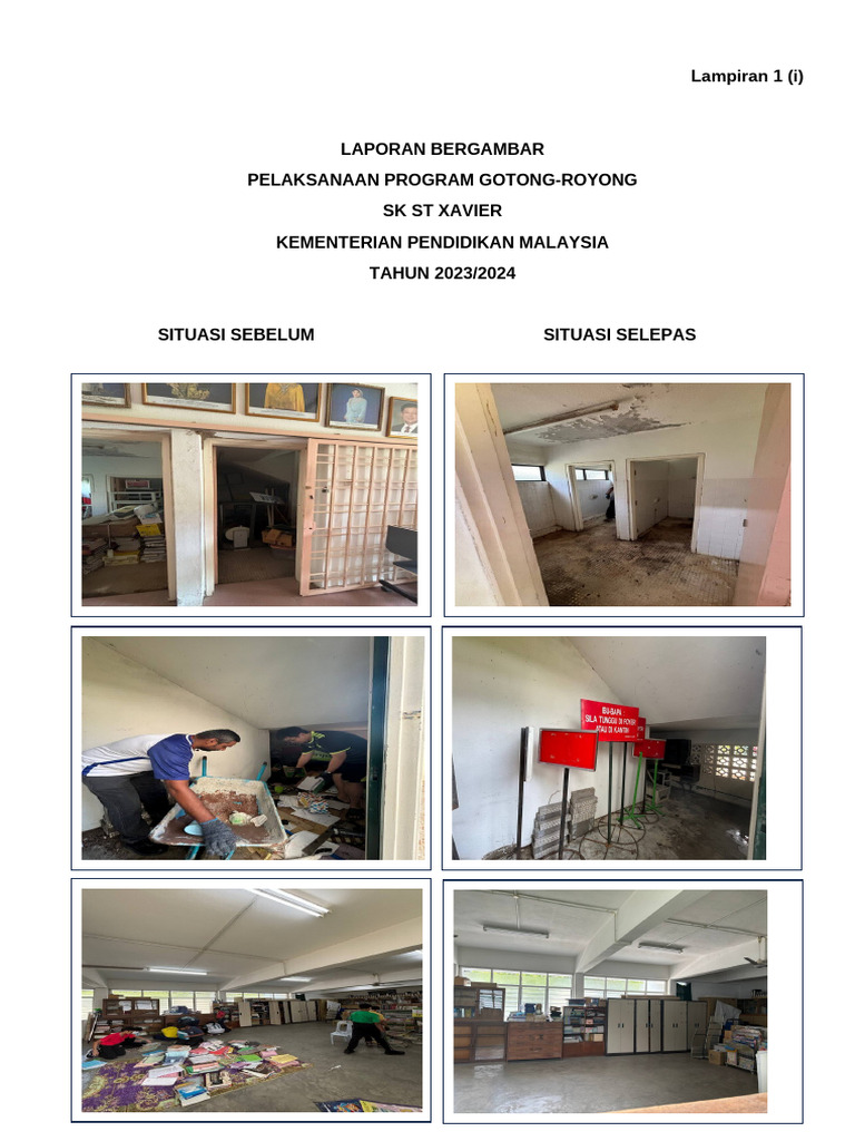 Laporan Goro Pibg 2024 SK ST Xavier | PDF